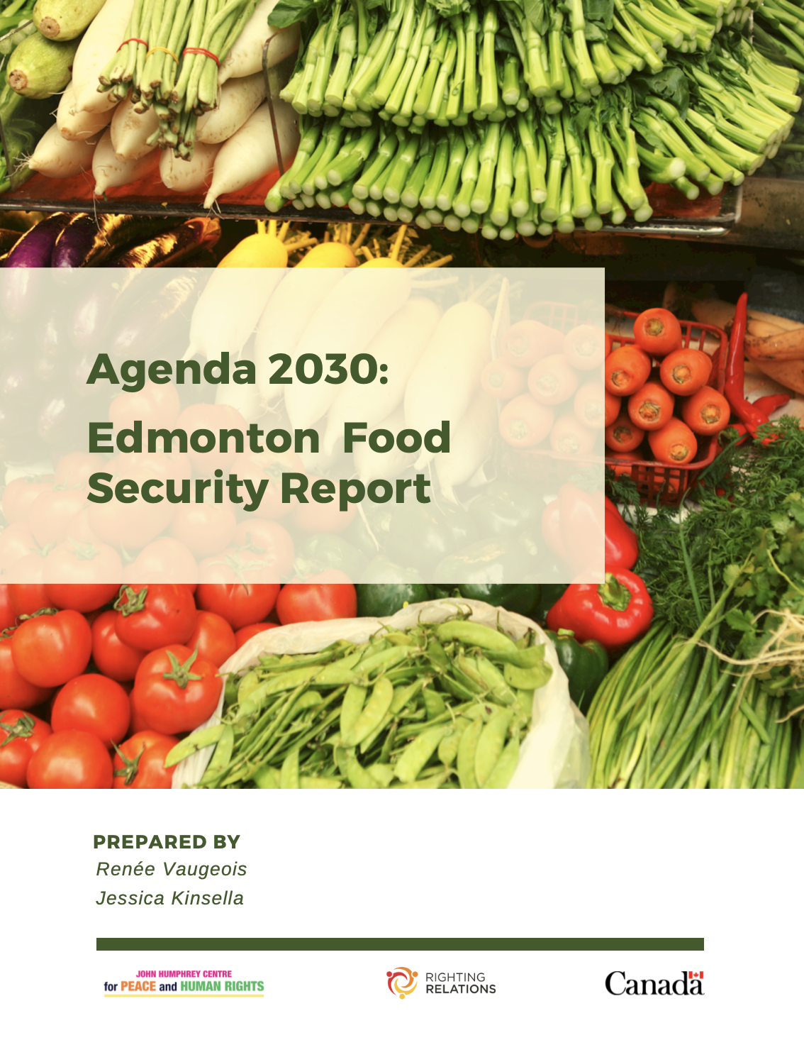 Snapshot of Food Security in Edmonton — John Humphrey Centre for Peace ...