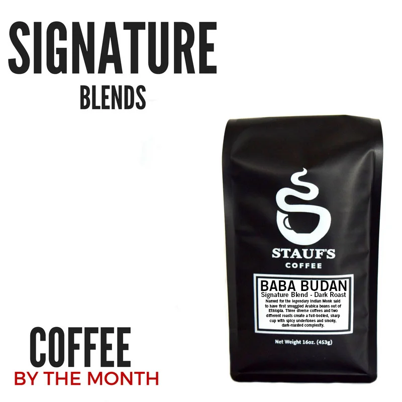 Coffee by the Month - Signature Blends — Stauf's Coffee Roasters
