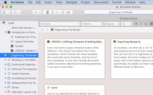 How to Work Within The Scrivener Interface — Well-Storied.