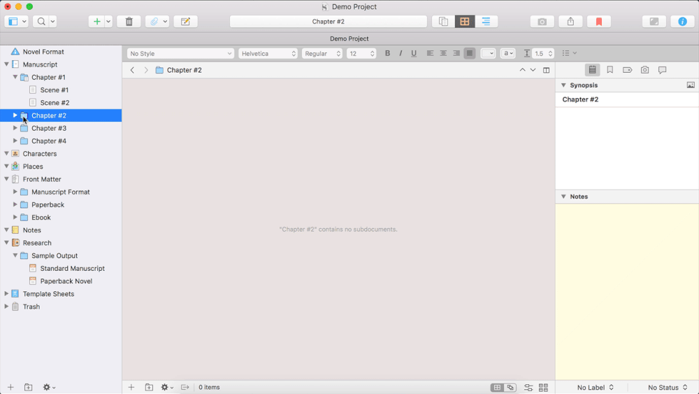 An Overview of The Scrivener Binder — Well-Storied.
