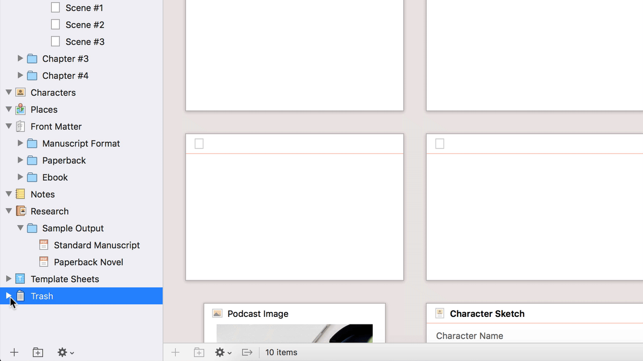 An Overview of The Scrivener Binder — Well-Storied.