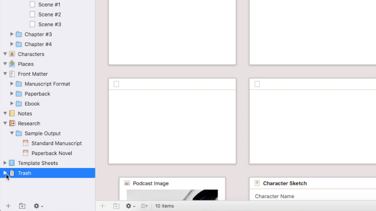 An Overview of The Scrivener Binder — Well-Storied.