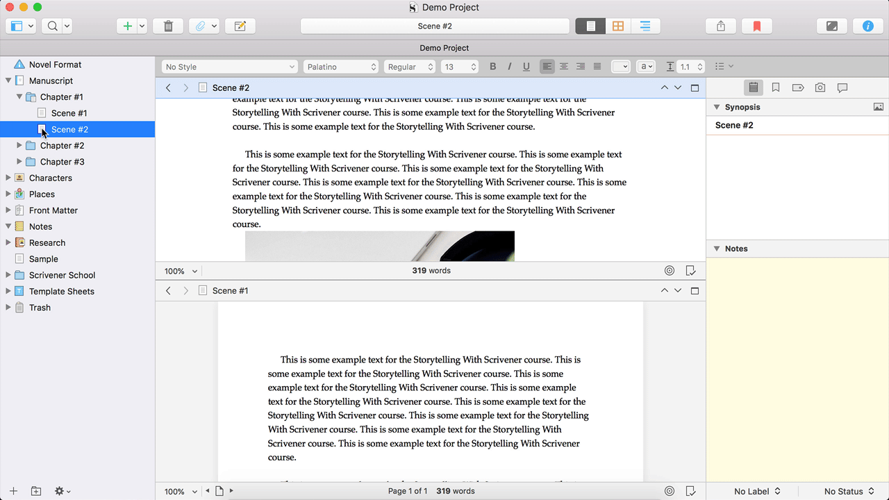 How to View Multiple Documents At Once In Scrivener — Well-Storied.