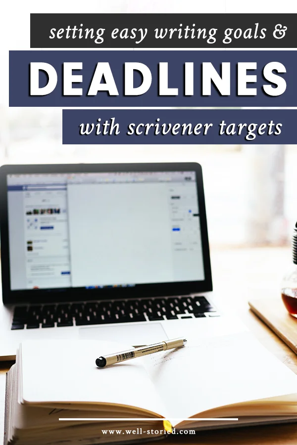 Setting Easy Goals & Deadlines With Scrivener Targets — Well-Storied.