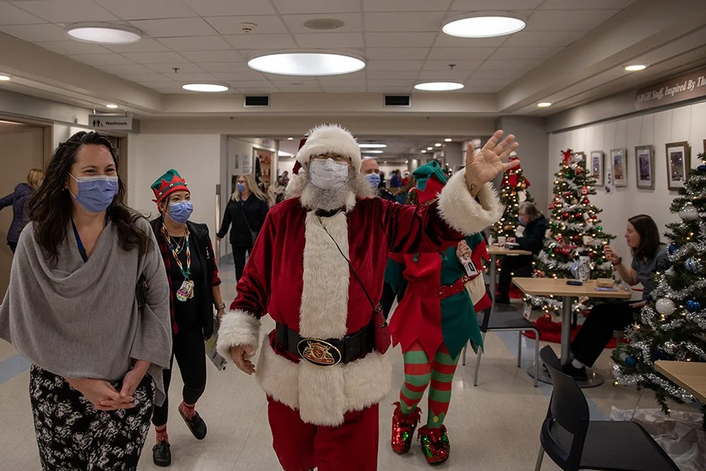 Santa lands at Nanaimo hospital — CHLY 101.7FM: Listener Supported in ...