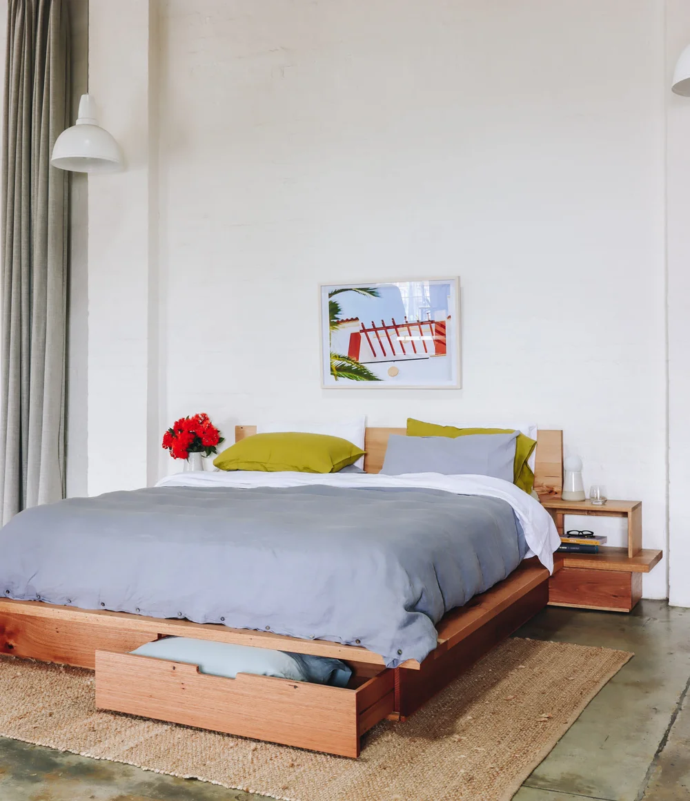 Check Out Our Beds That Feature Built-In Storage — Al + Imo | Custom ...