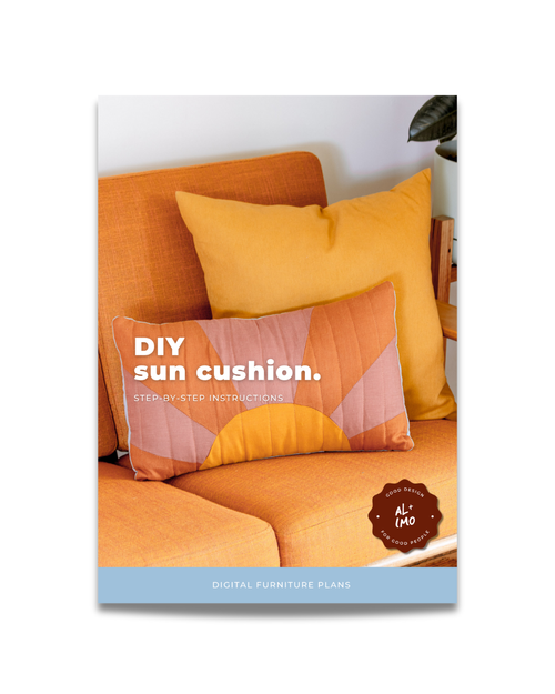 How To Make Our DIY Sun Cushion — Al + Imo | Custom Timber Furniture ...