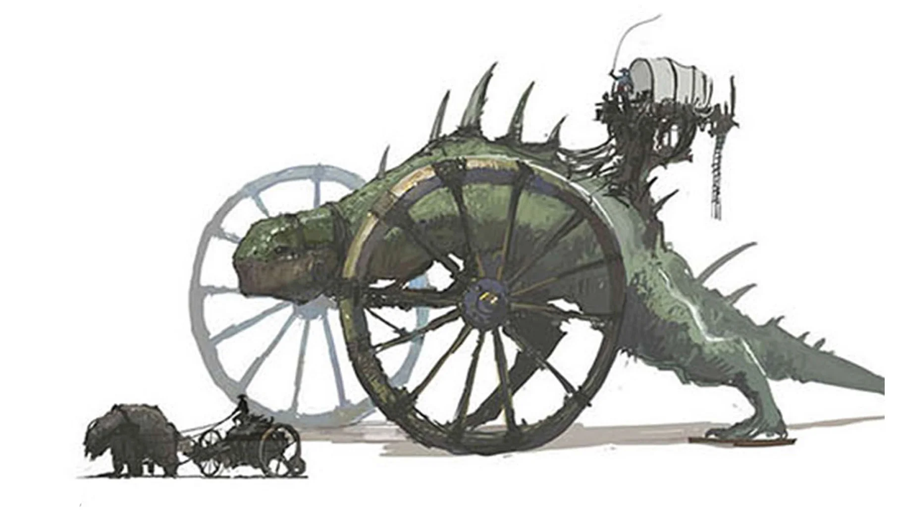 Fantasy vehicle — Yan Kaichen