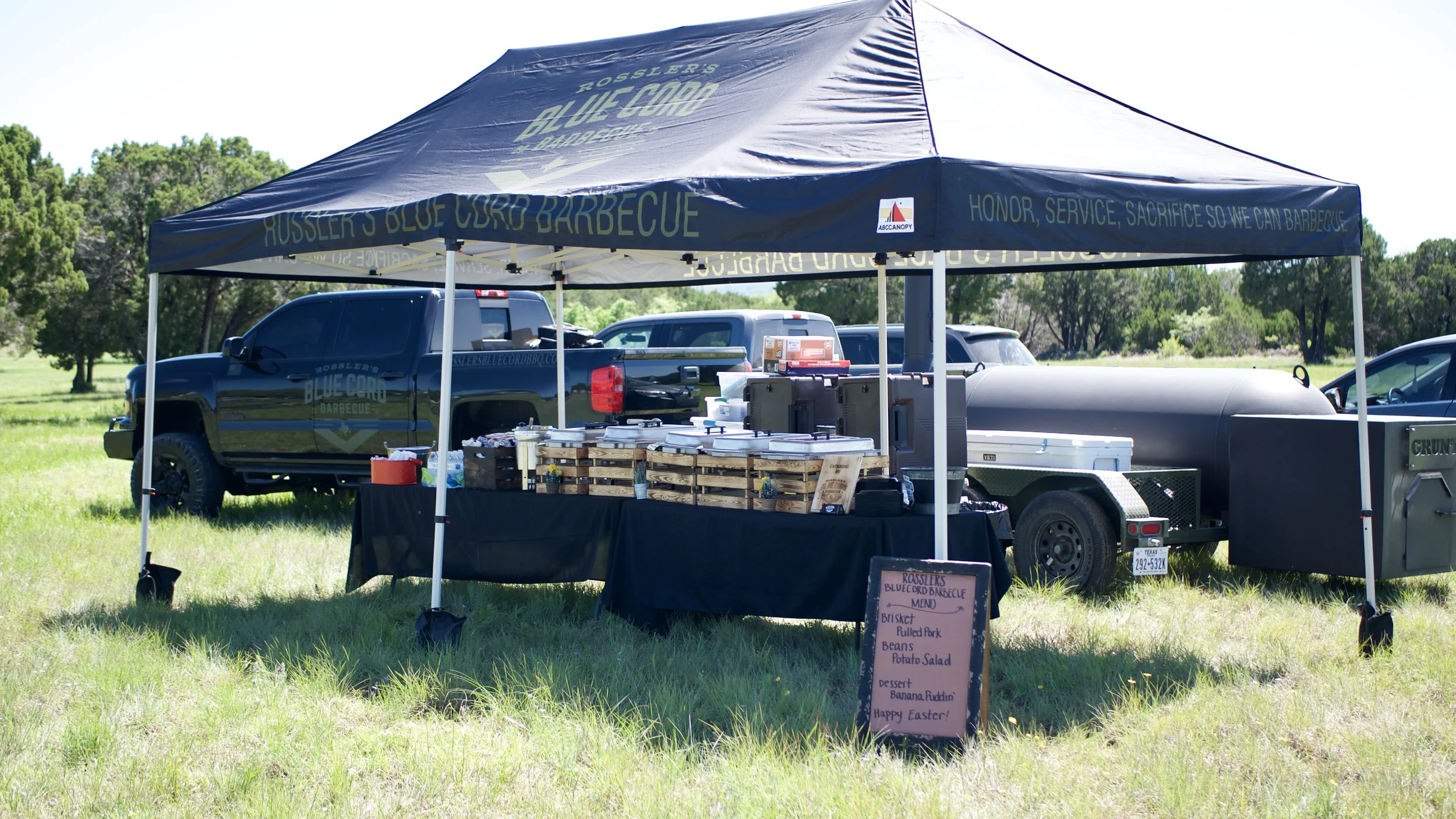 ROSSLER'S BLUE CORD BARBECUE