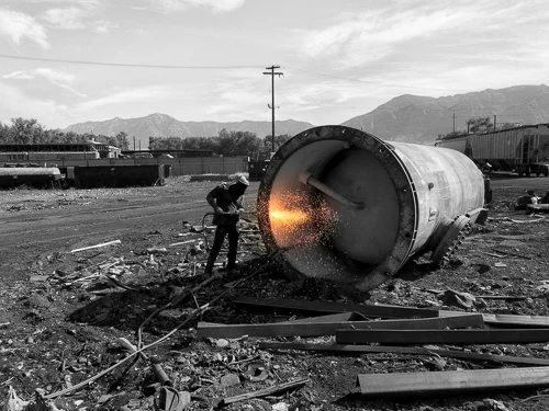 Industrial Scrap Metal Pickup in Utah — Durbano Metals