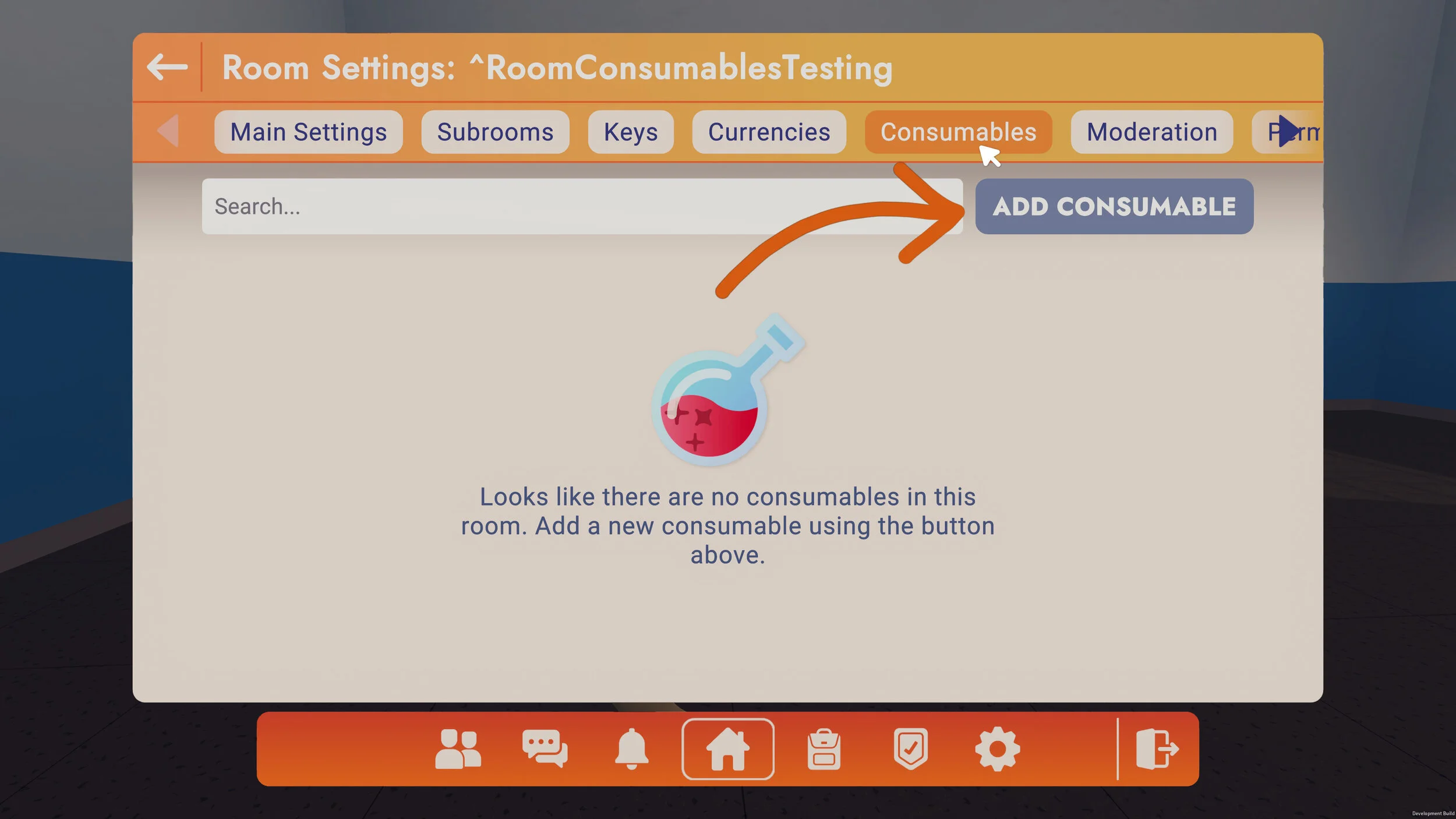 Room Consumables — Rec Room