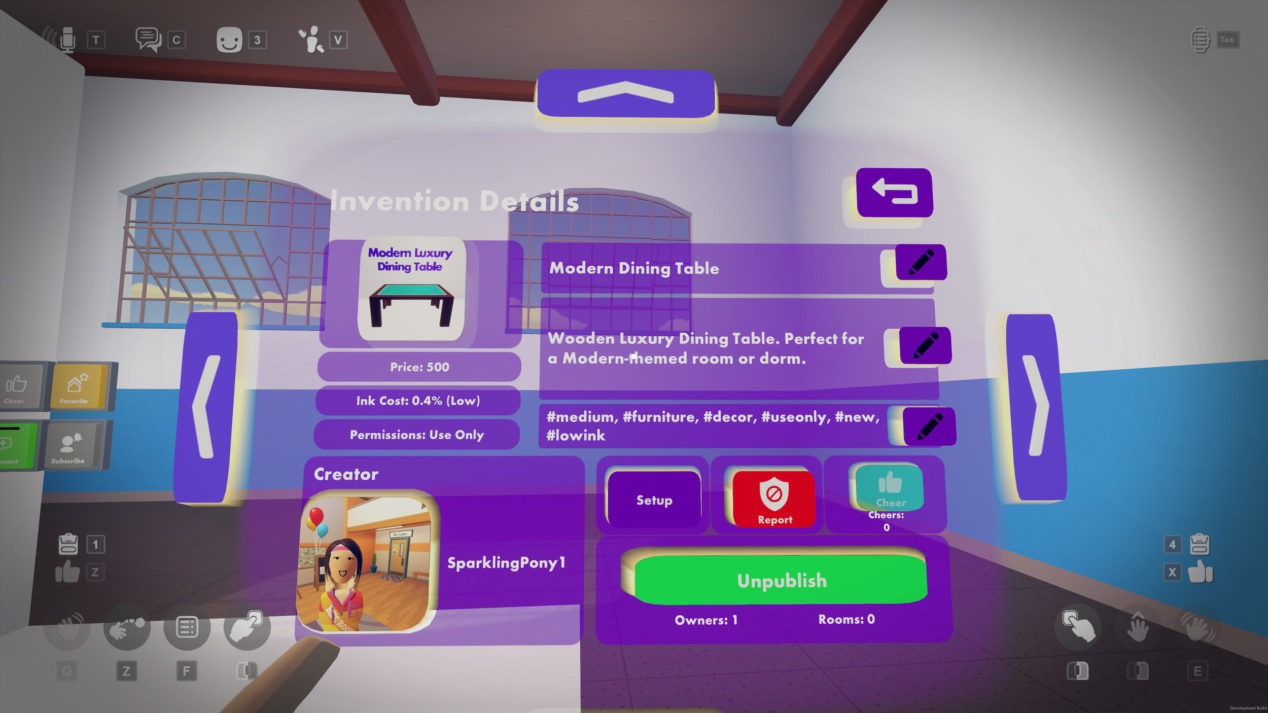 Premium Inventions — Rec Room