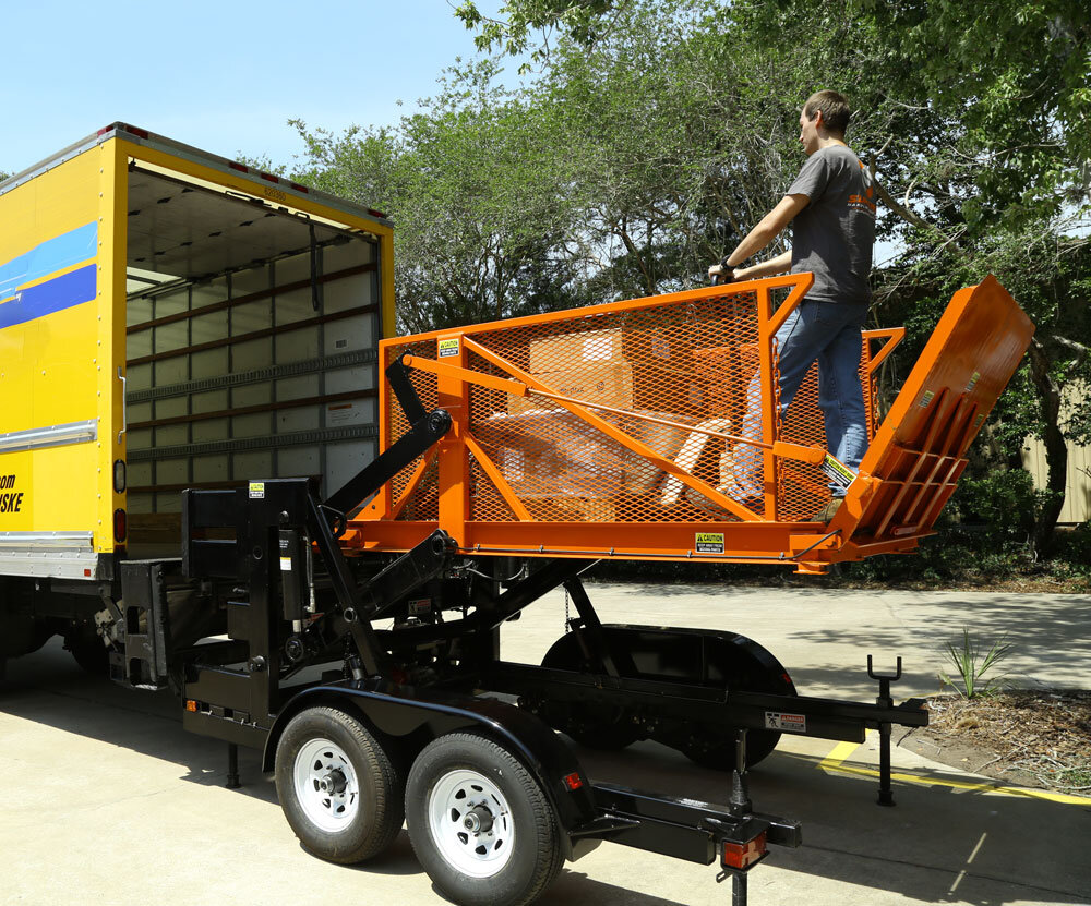 Loading Dock Lift: Cantilever, Hydraulic, Platform: Superior Handling