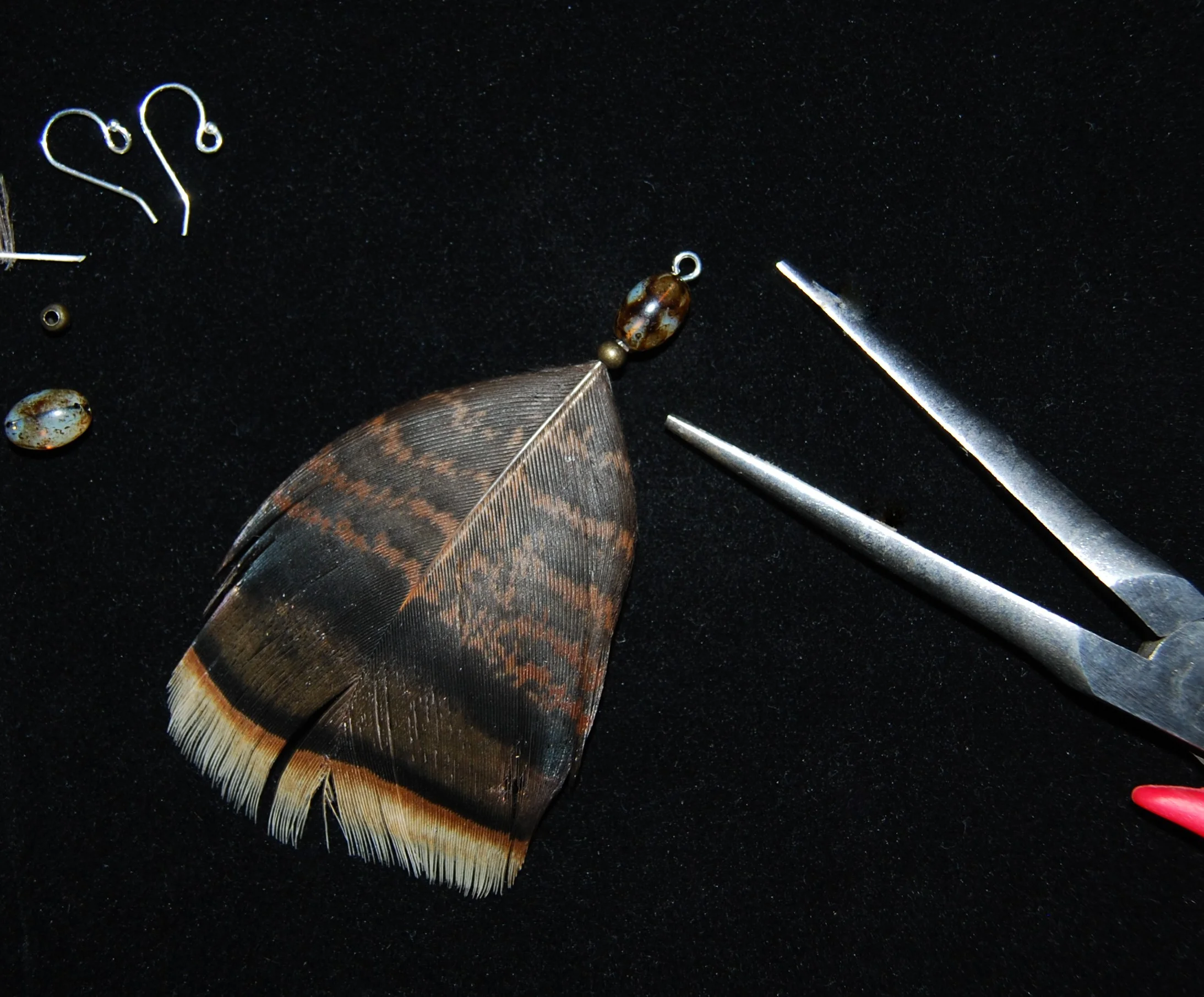 How To Make Feather Earrings From Your Hunt! — Reel Camo Girl