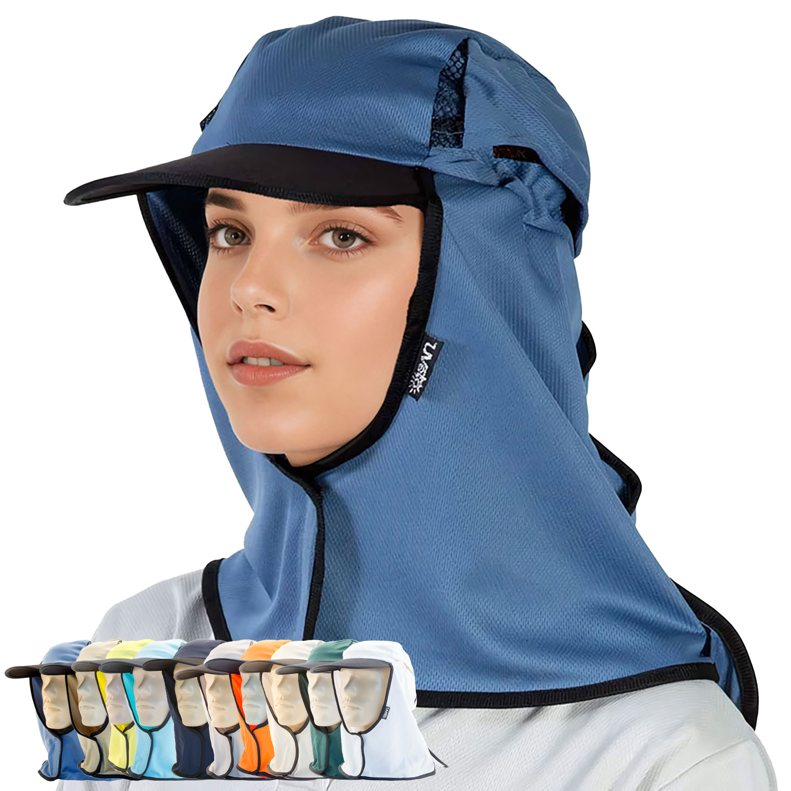 Legionnaires Hat - Poly Cotton UPF 50+ | SunSafe Australia