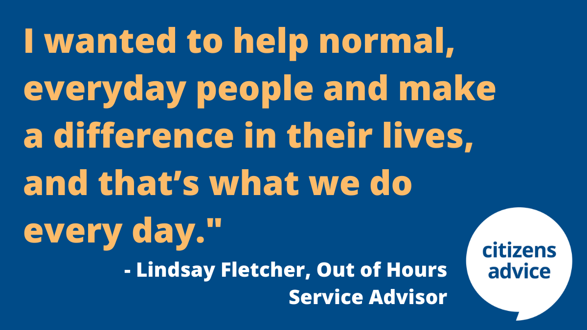 Out of Hours Service: Meet One Of Our Advisors — Citizens Advice ...