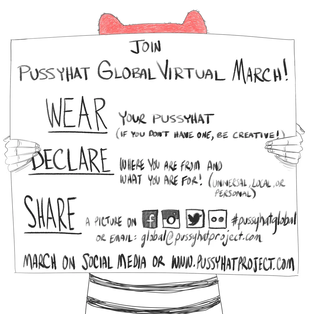 Global Virtual March — Pussyhat Project™