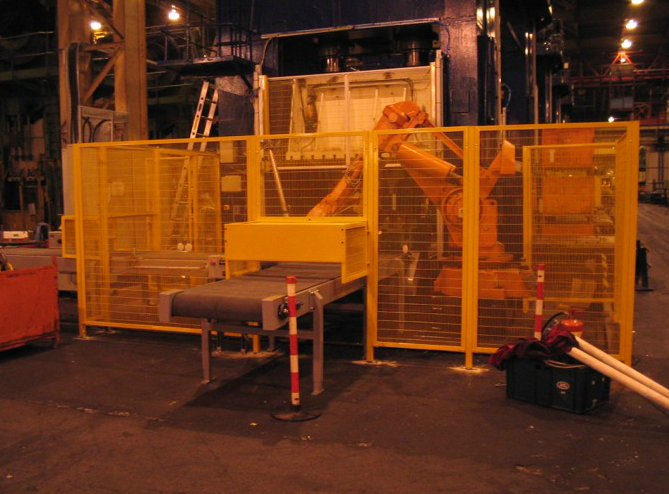 Fixed steel guarding Gallery — Centreline Machine Guards