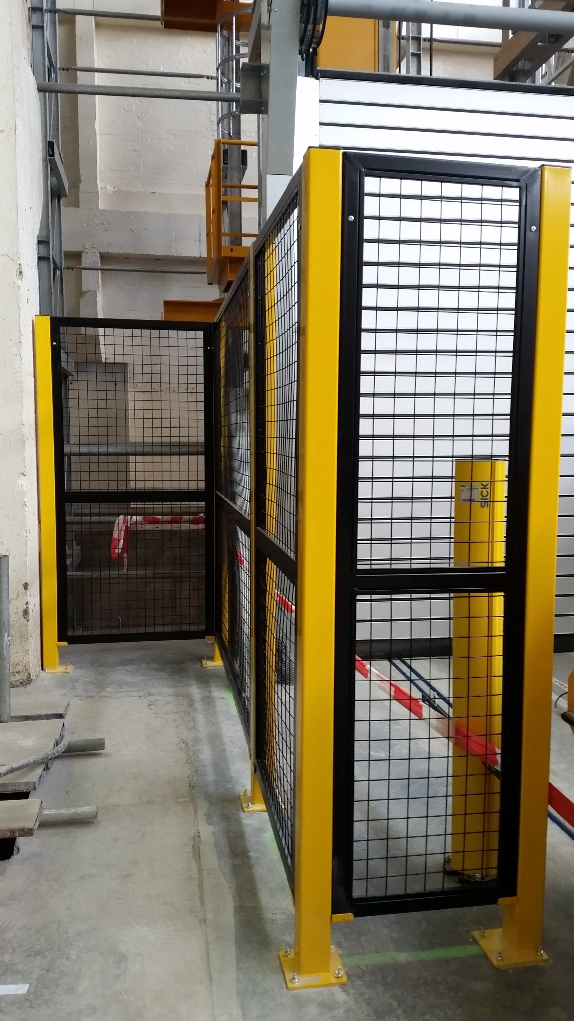 Fixed steel guarding Gallery — Centreline Machine Guards