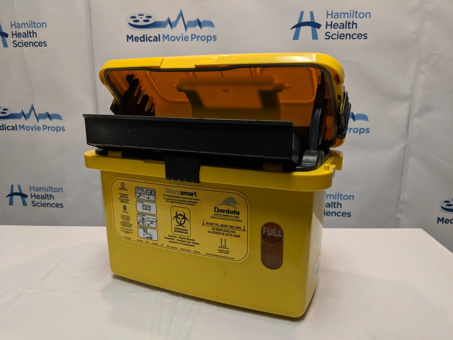 Wall Mount Biohazardous Container — Hamilton Health Sciences Medical ...