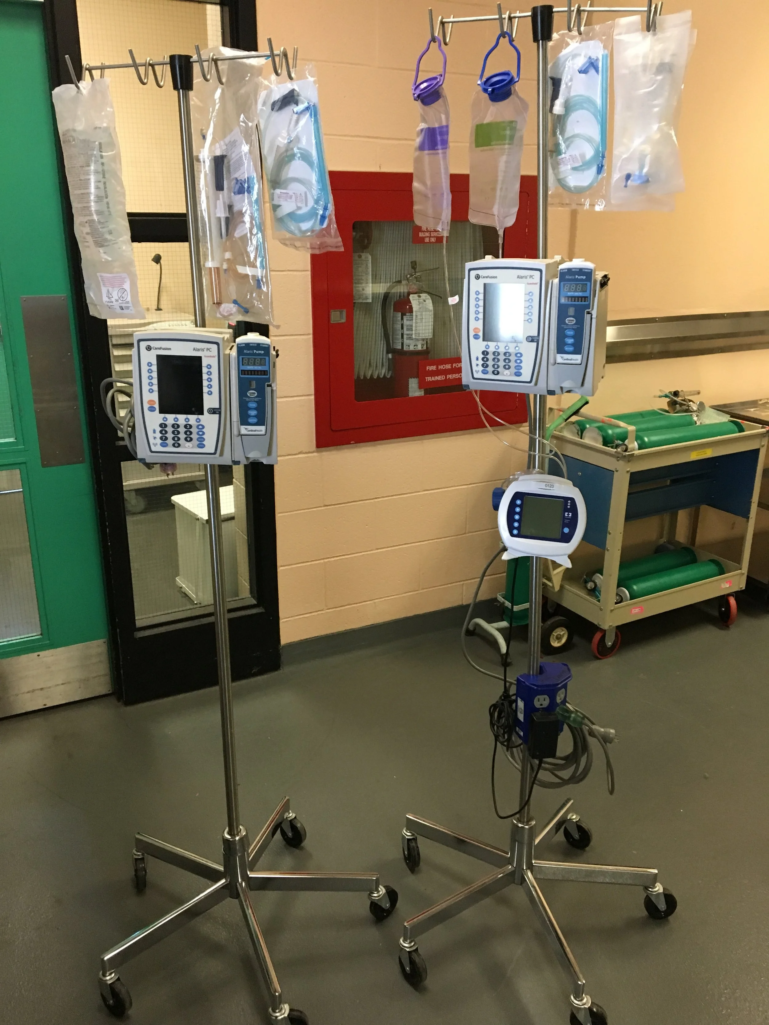 IV Poles and Pumps — Hamilton Health Sciences Medical Movie Props ...