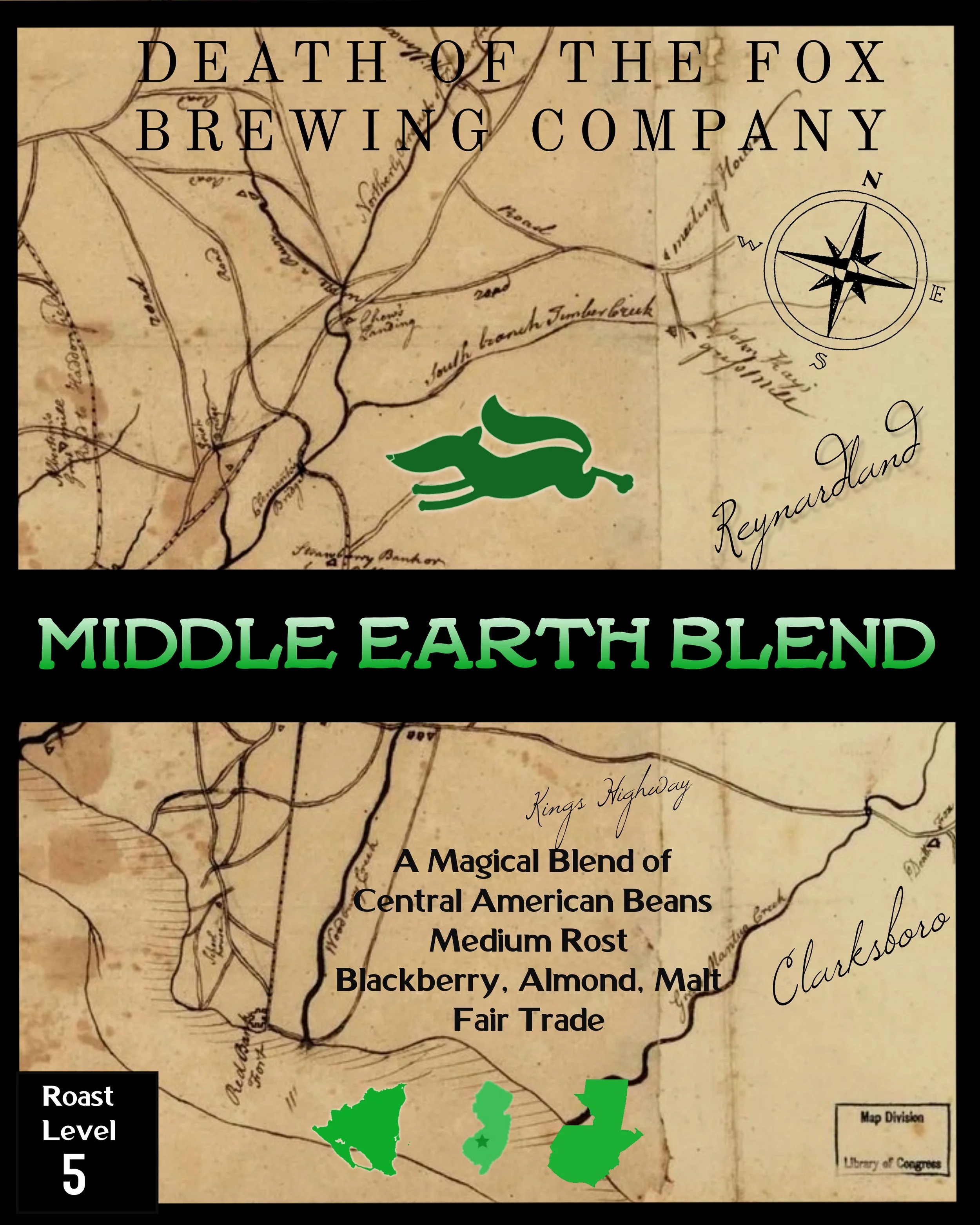Middle Earth Blend — Death of the Fox Brewing Company