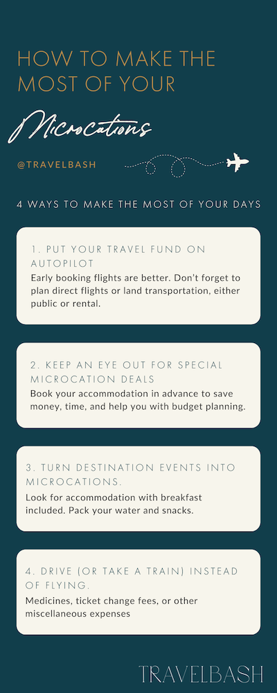 Microcations: Your Guide to Epic Short Getaways - TravelBash