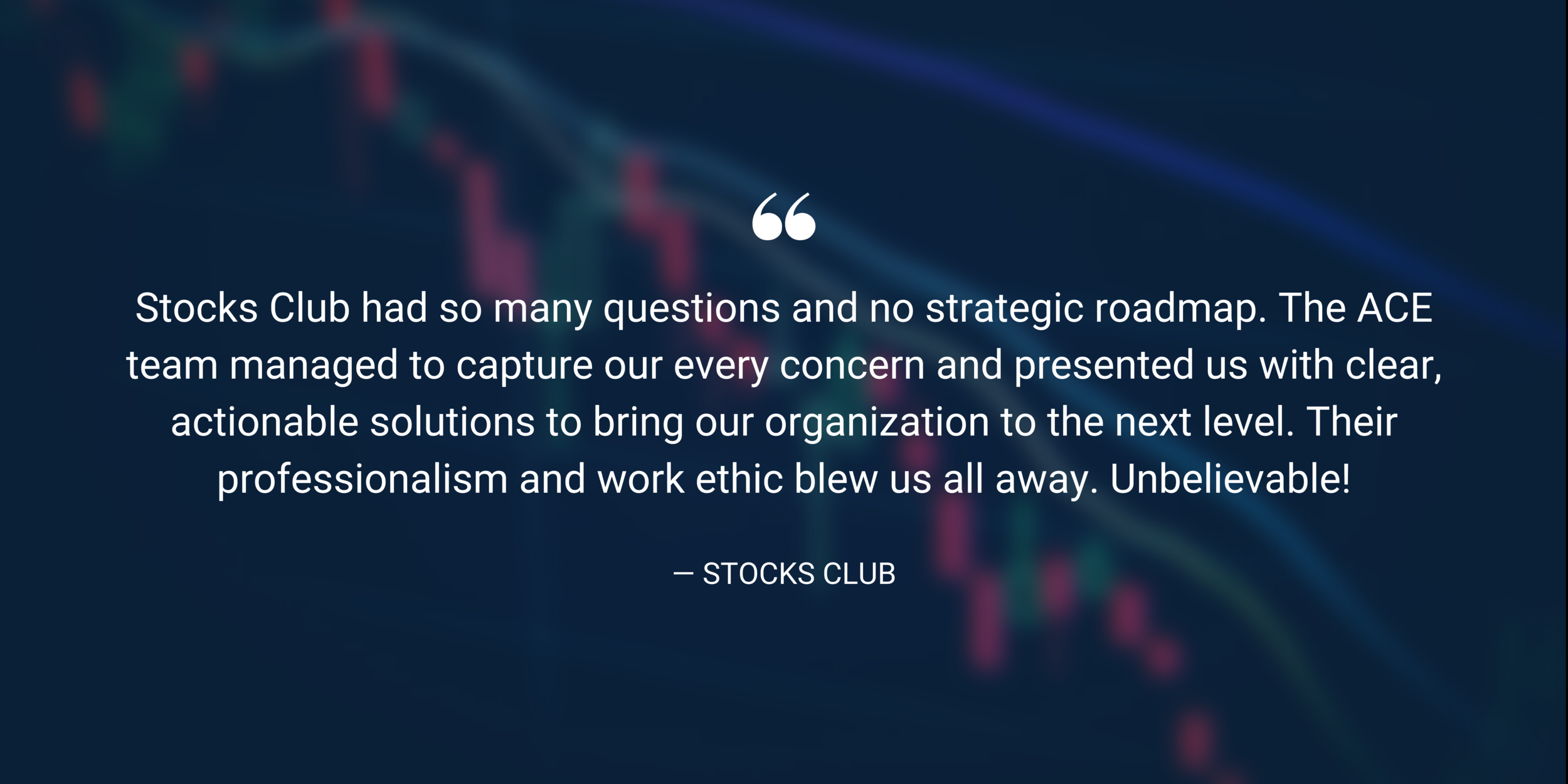 Client Highlights — ACE Consulting Group
