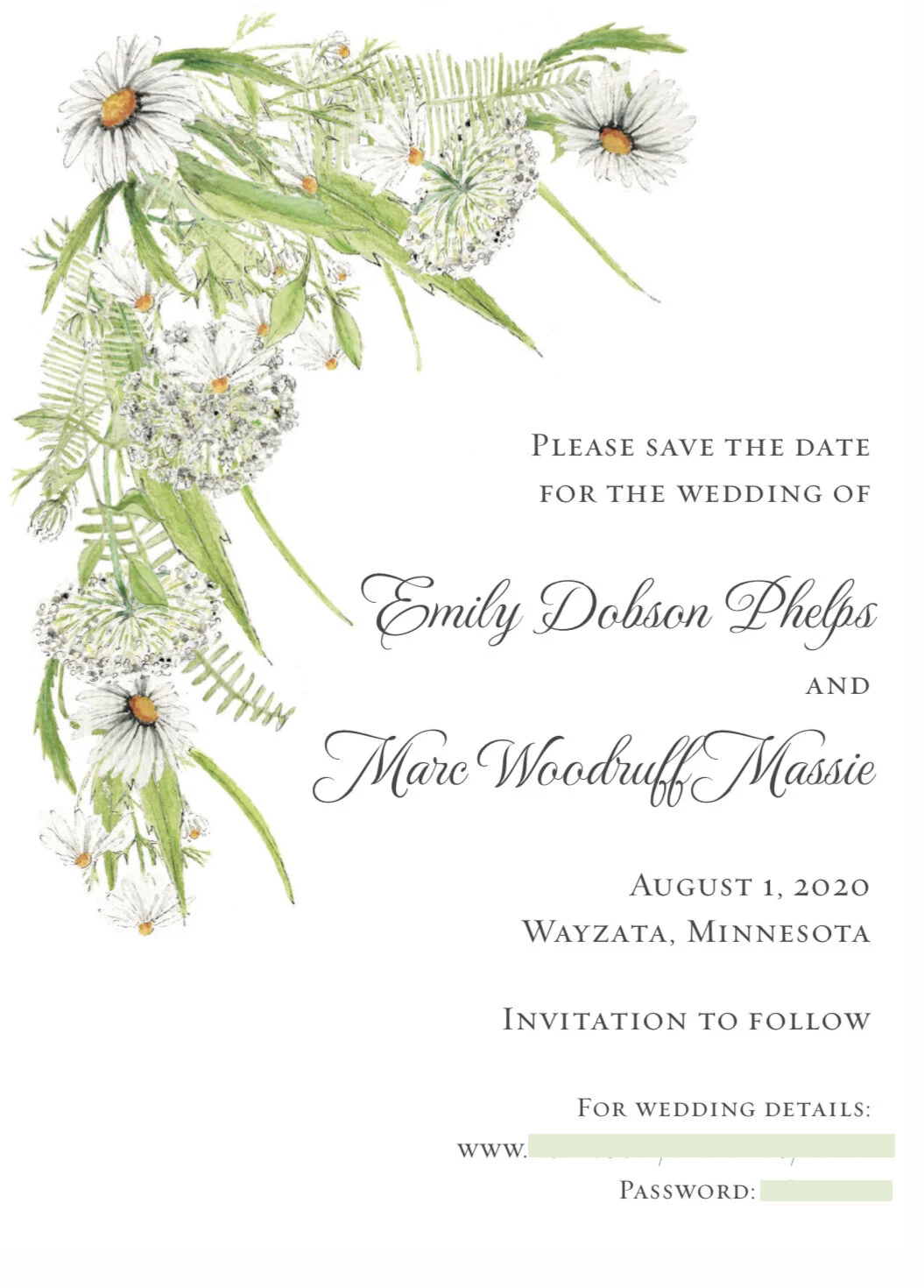 Weddings — Emma Garfield