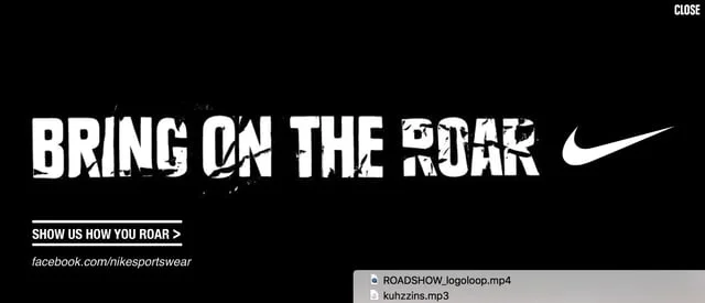 Nike Banner Ad