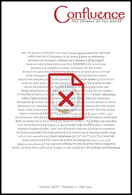 Confluence — ASSOCIATION OF GRADUATE LIBERAL STUDIES PROGRAMS