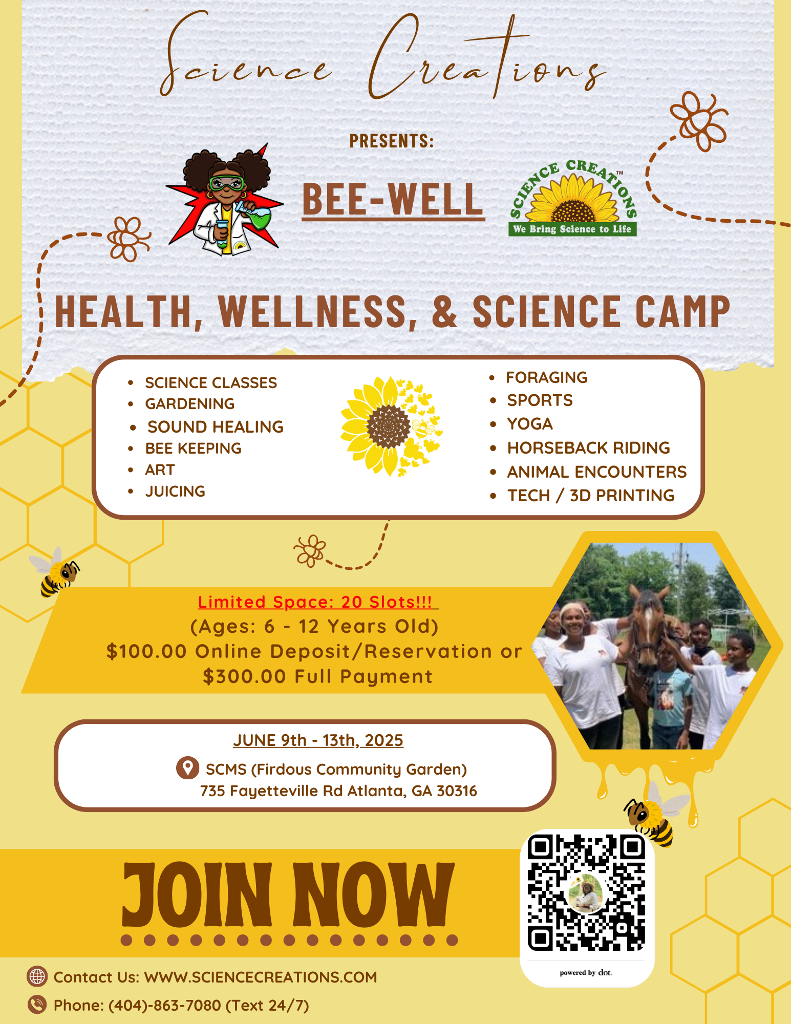 S.T.E.A.M Camp — Science Creations