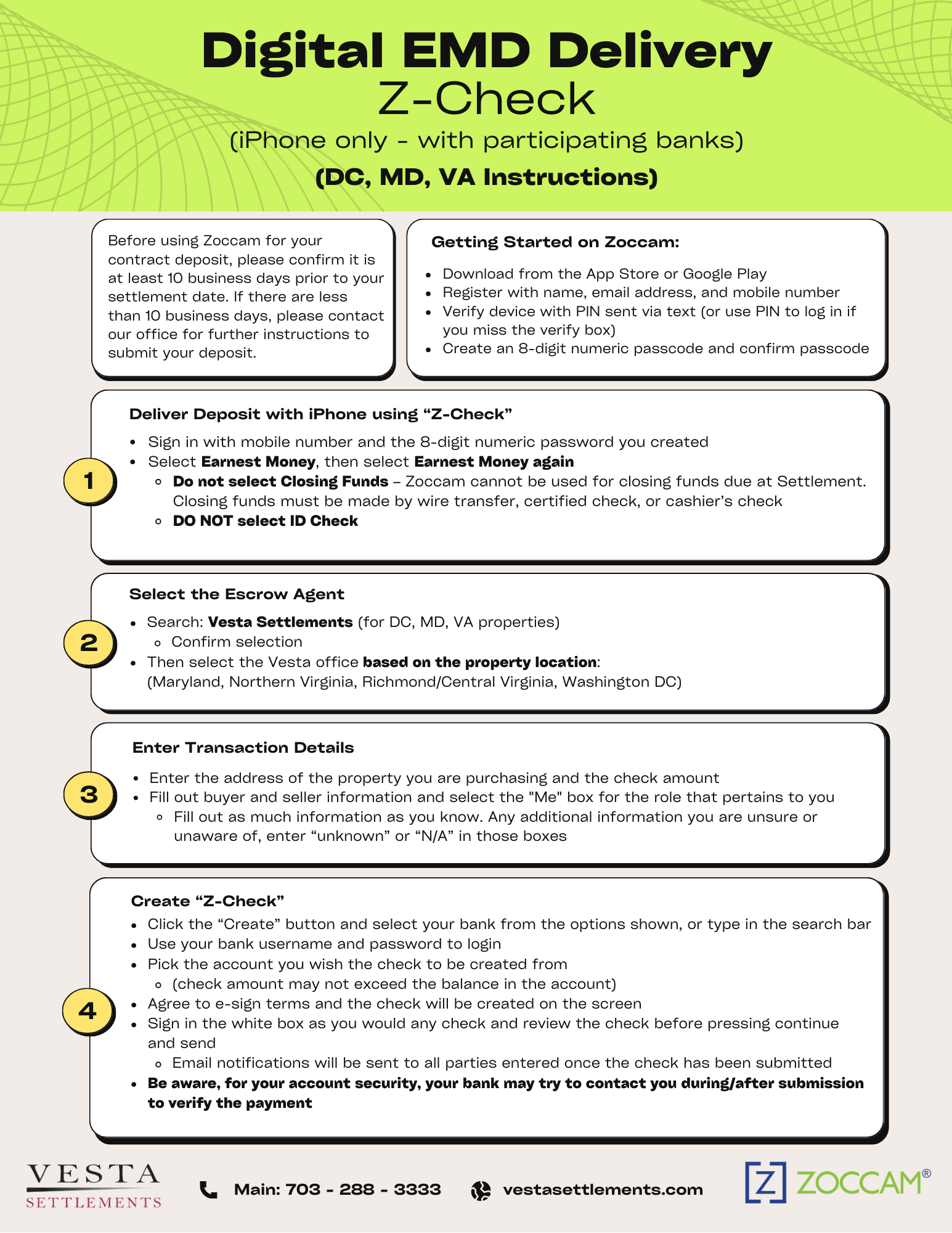 Digital EMD Delivery — Vesta Settlements
