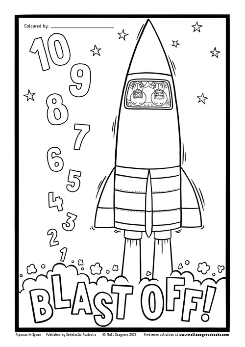 ALPACAS IN SPACE ACTIVITIES — Matt Cosgrove