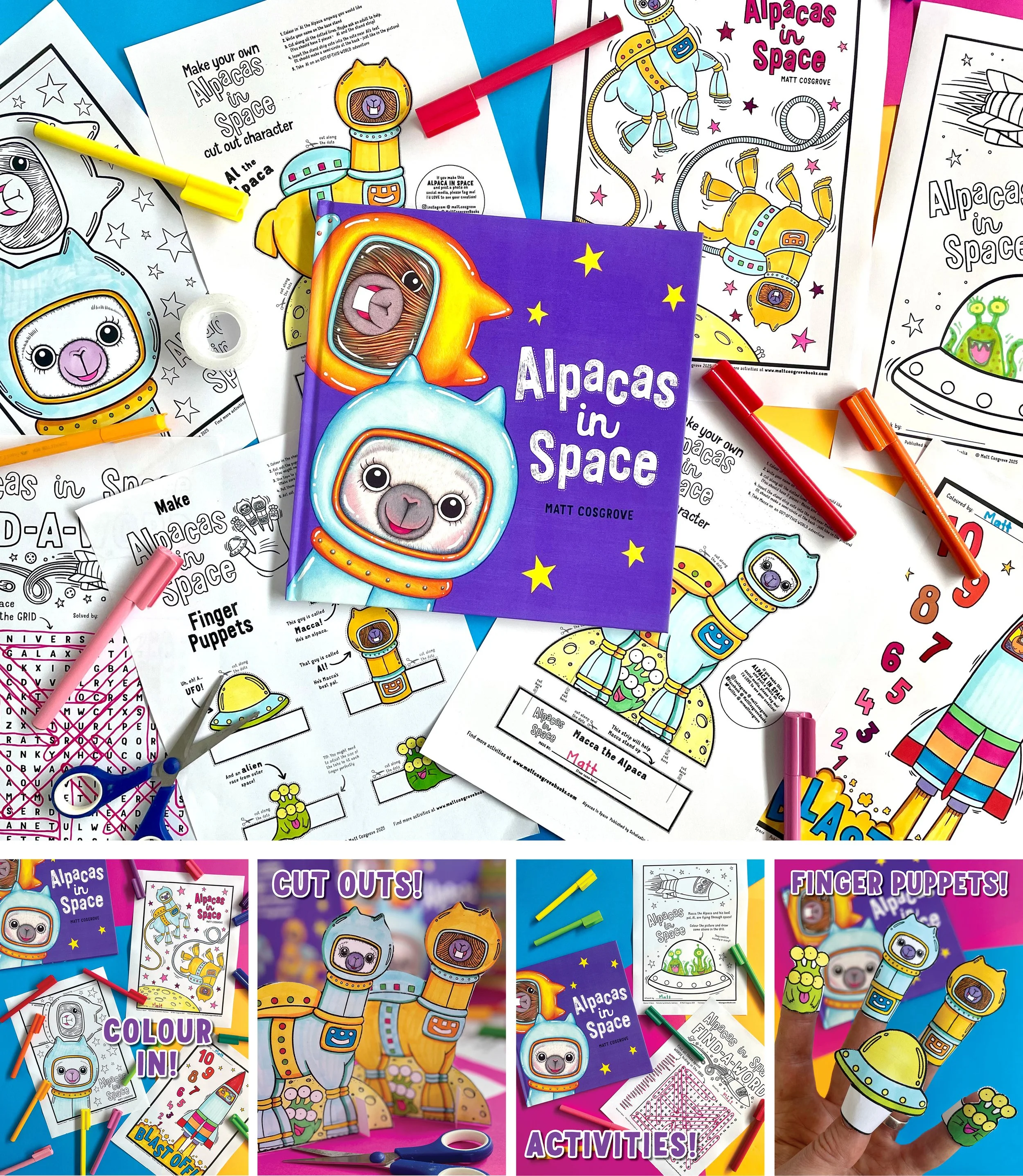 ALPACAS IN SPACE ACTIVITIES — Matt Cosgrove