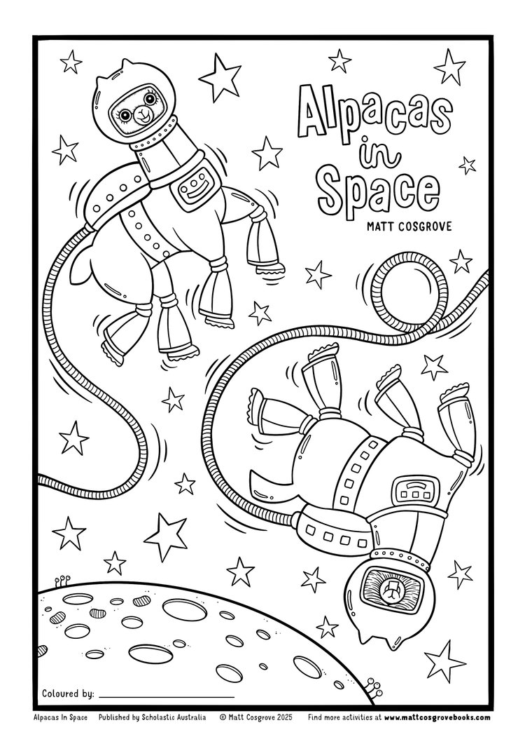 ALPACAS IN SPACE ACTIVITIES — Matt Cosgrove