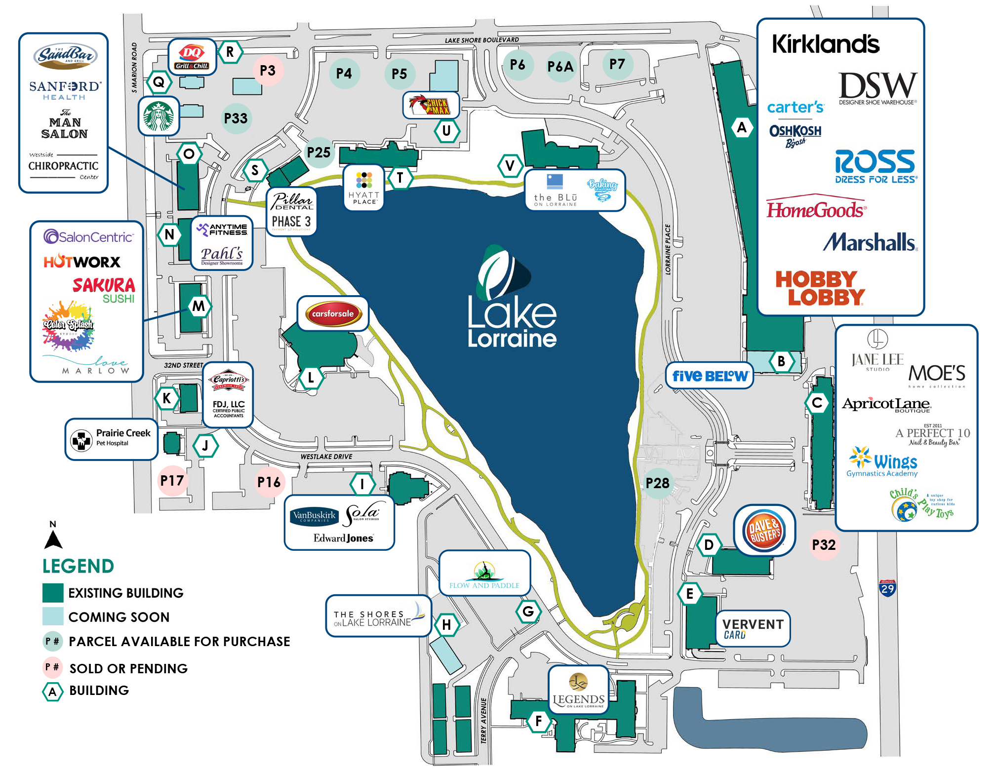 Map — Lake Lorraine