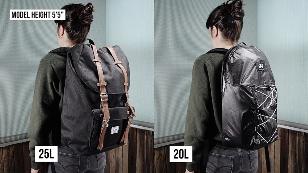 Ultimate Backpack Size Guide - What Size Backpack Do I Need? | Backpackies