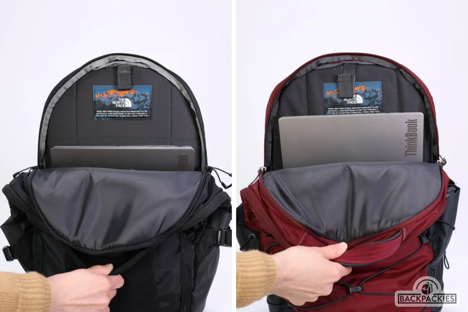 North Face Recon vs Borealis in 2025 - Side-By-Side | Backpackies