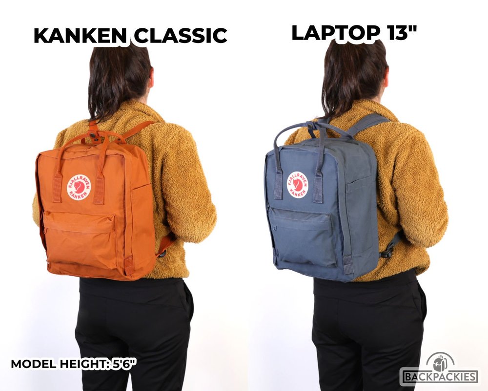 Fjallraven Kanken Classic vs Kanken Laptop (13", 15", 17") - What's the ...