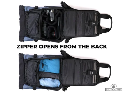 12 Backpacks with Zipper on Back (Rear Access Packs!) | Backpackies
