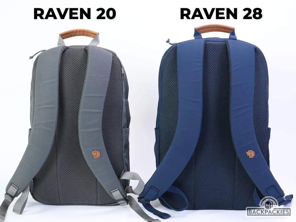 Fjallraven Raven 20 vs 28 Backpack - What's the Difference? | Backpackies