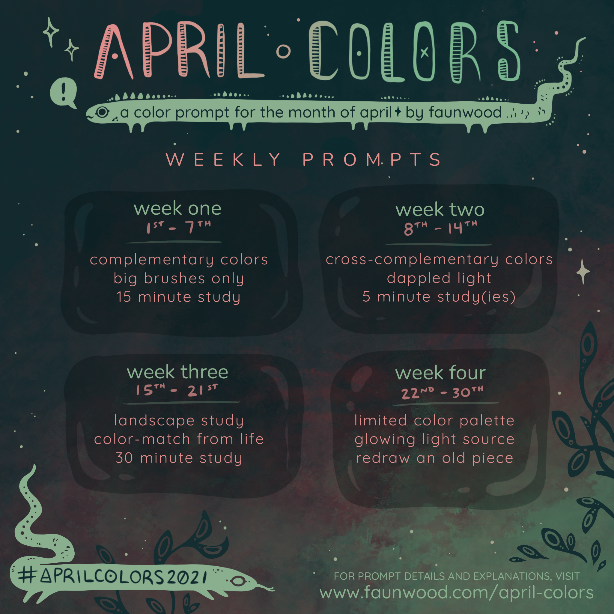 April Colors 2021 — Faunwood