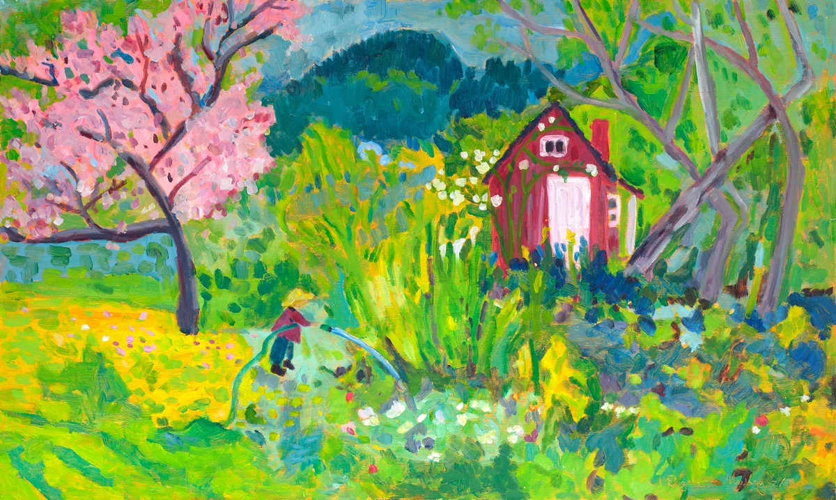 Garden Paintings — Elizabeth Murray Studios