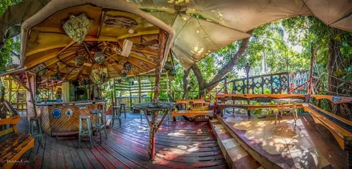 Treetanic Bar - Utila, Honduras | Jade Seahorse