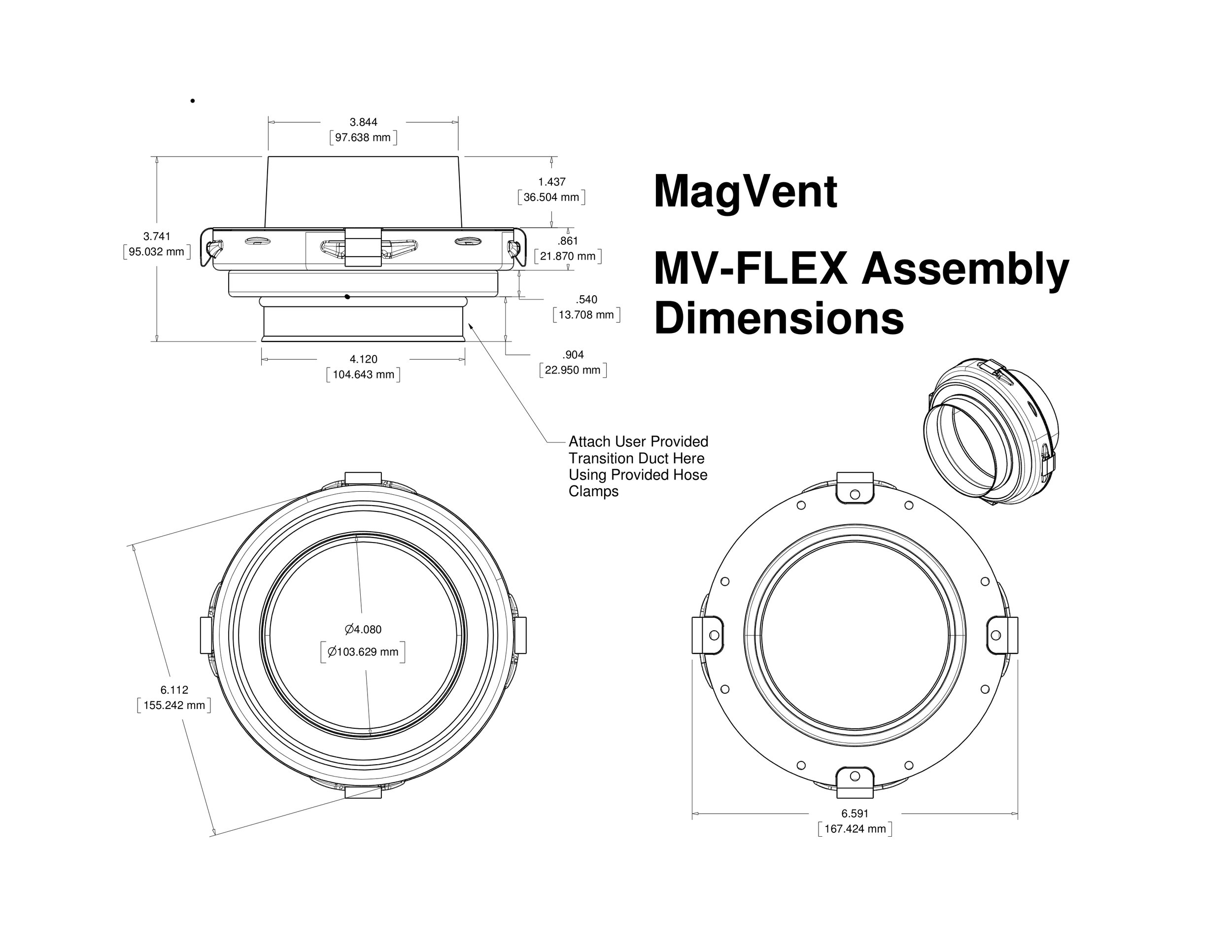 Magvent Dryer Vent — Mv Assortment Pack Magnetic Dryer Vent Dryer