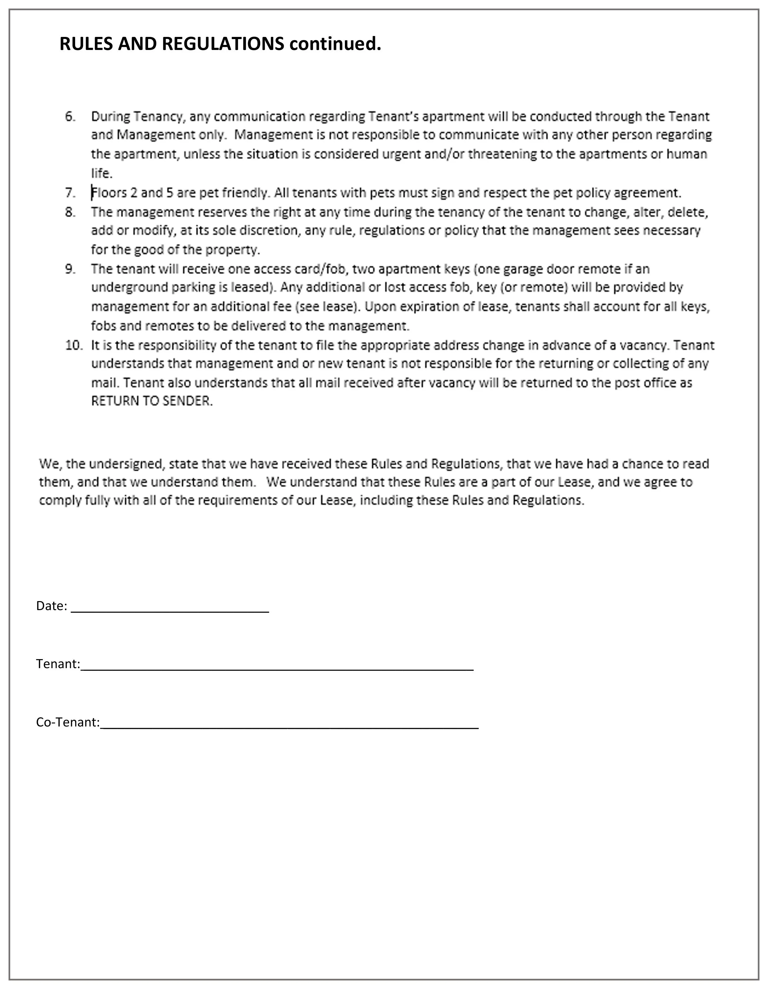 TPN RESIDENTIAL LEASE 4th Floor — Tannery Place