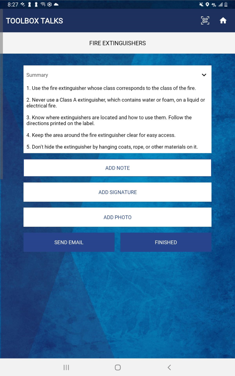 SafetyOne™ Releases Updated Features for Custom Toolbox Talk Screens ...