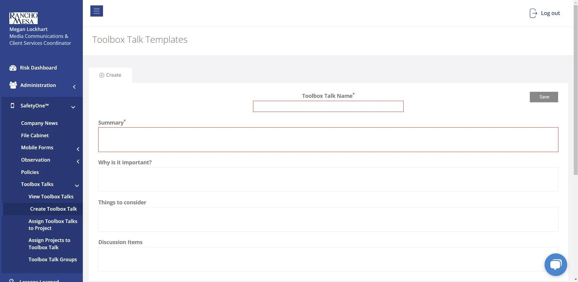 SafetyOne™ Releases Updated Features for Custom Toolbox Talk Screens ...