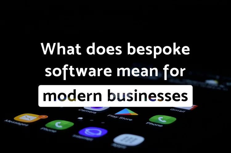 What Does Bespoke Software Mean for Businesses | Guide — molfar.io